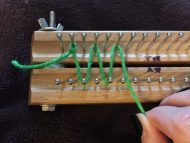 Double-Knit stitch how-to's. - Loom Knit Central