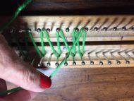 How to Knit the Rib Stitch on the Loom - Loom Knit Central