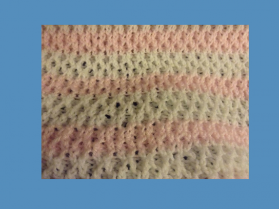How to Knit Honeycomb Stitch on the Loom - Loom Knit Central