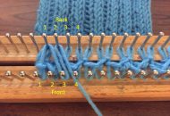 Decreasing Stitches in Rib Stitch - Loom Knit Central