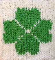 Create a Little Luck With This Easy Clover Pattern - Loom Knit Central