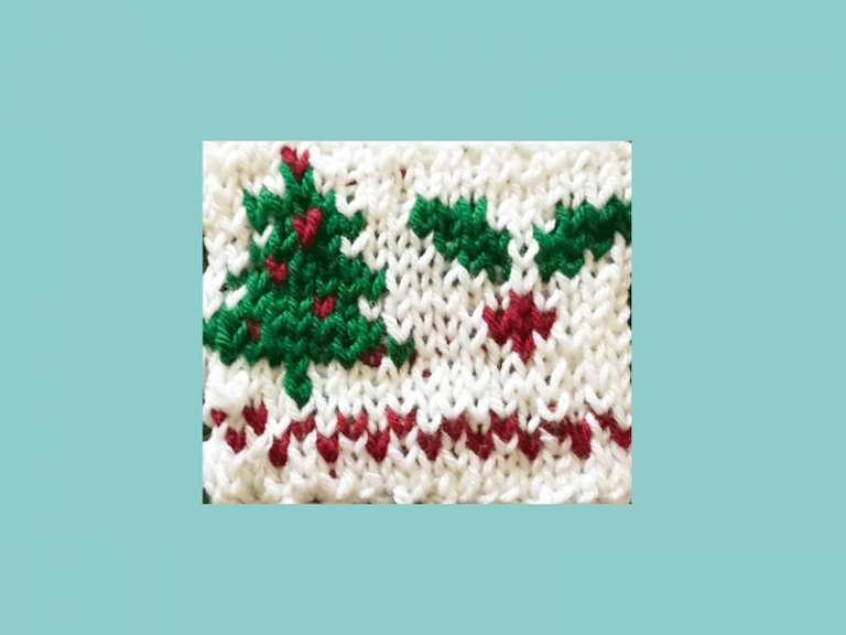 Double-knit Xmas pattern - Loom Knit Central