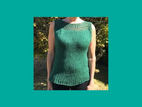 Super Soft Loom Knit Top - Loom Knit Central